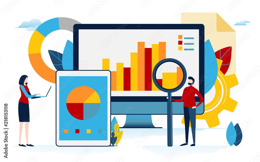 Data analysis. Business content. graph, pie chart, info graphic. Flat ... Data analysis. Business content. graph, pie chart, info graphic. Flat ...