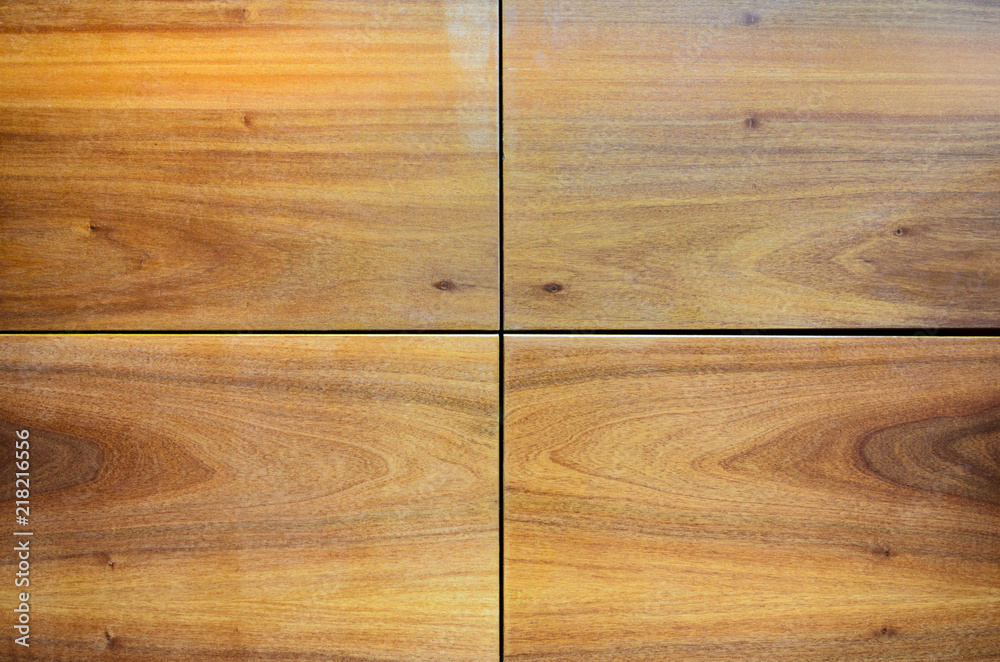 Wood Finishing Wall Panels Background. Joints of Decorative Finishing ...