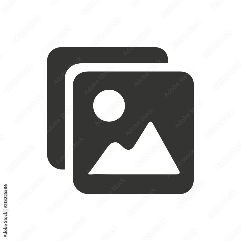 Album picture icon Stock Vector | Adobe Stock