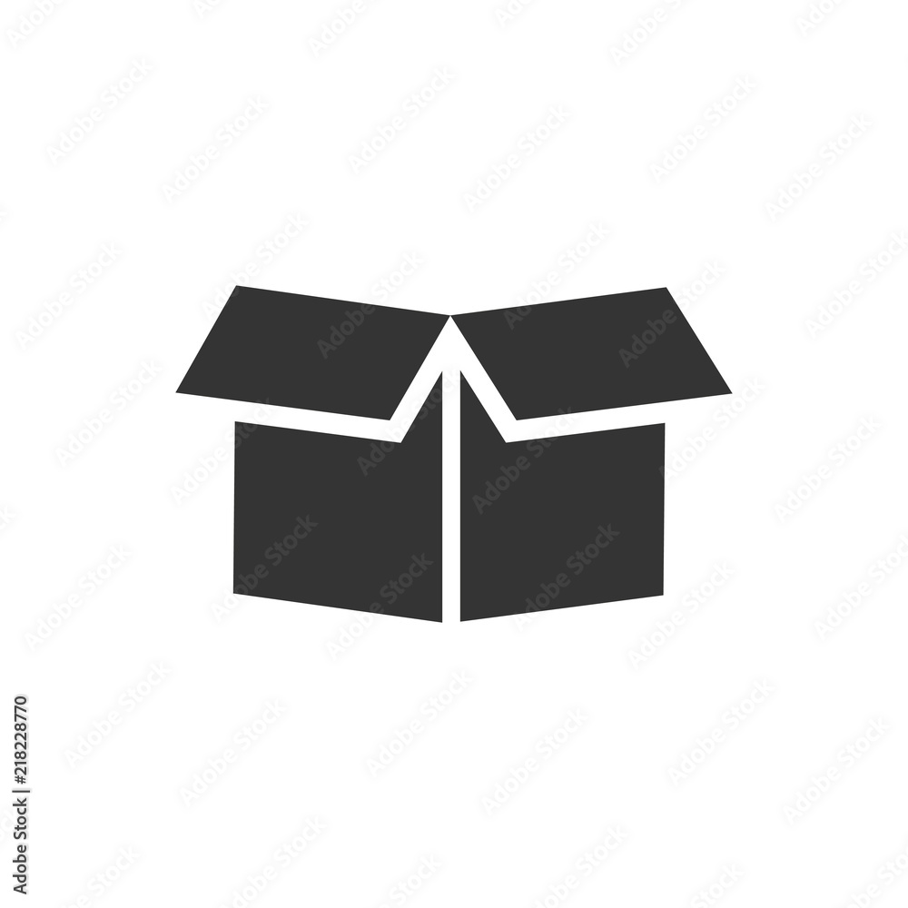 Open box icon Stock Vector | Adobe Stock