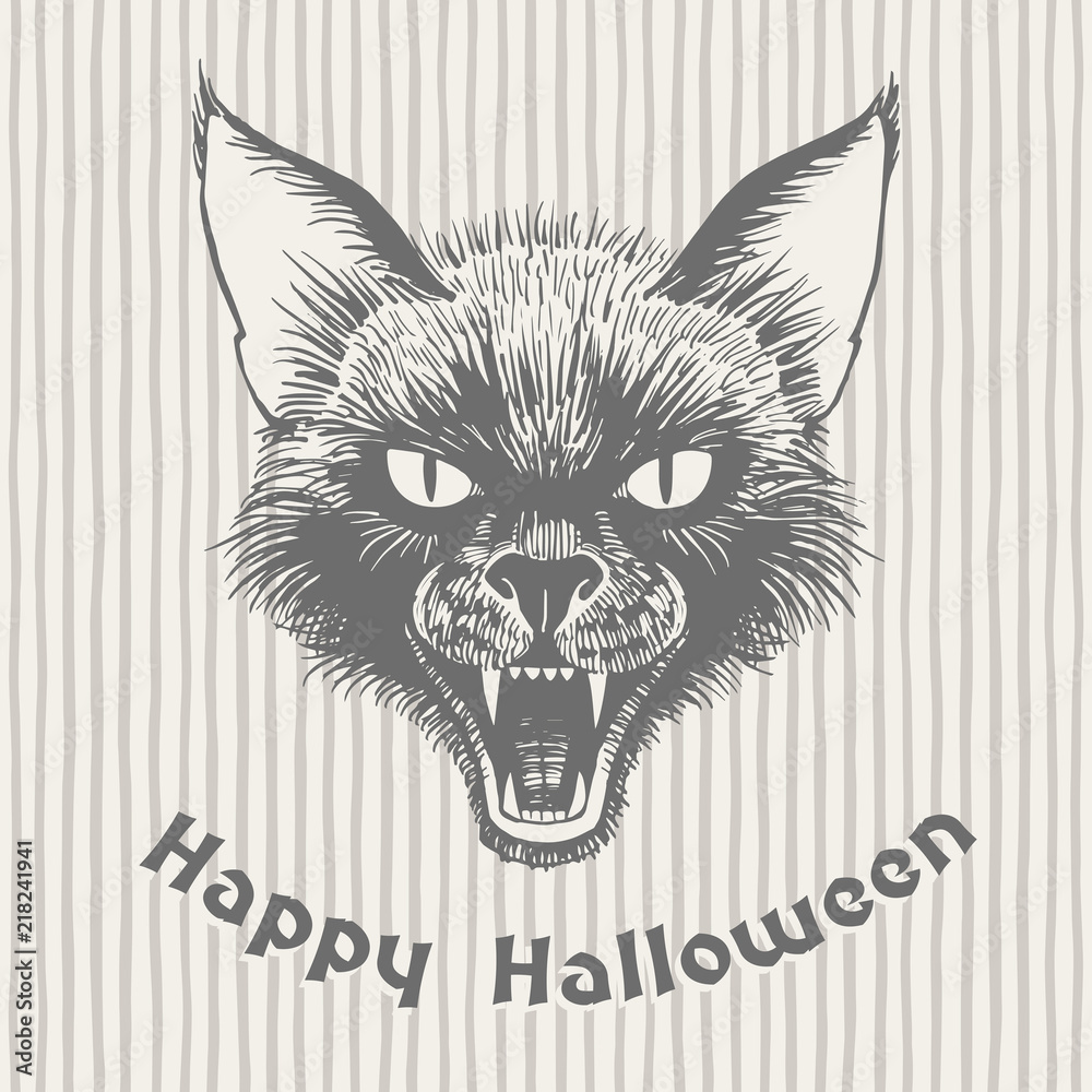 Scared Mouth Drawing