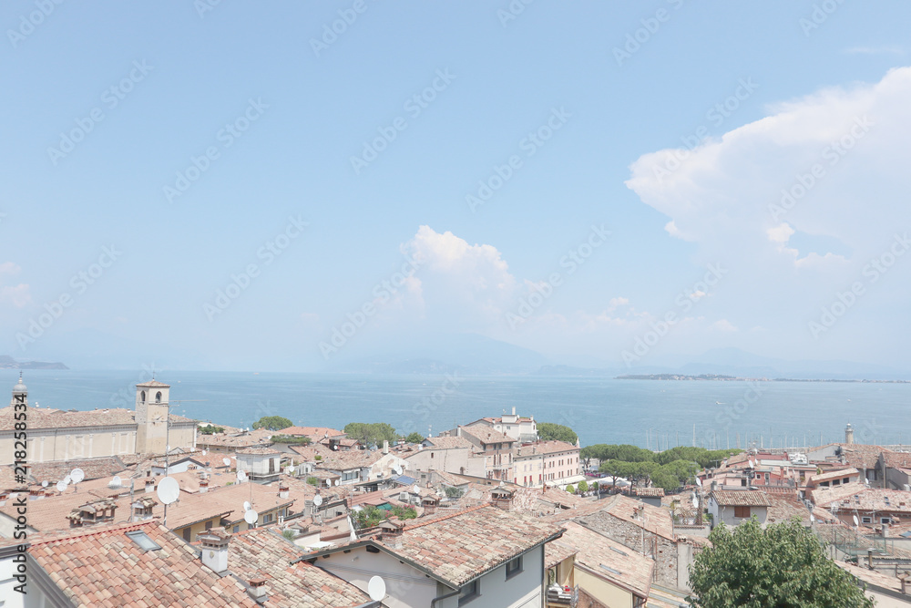Foto de Italy, city, panorama, architecture, view, landscape, sea ...