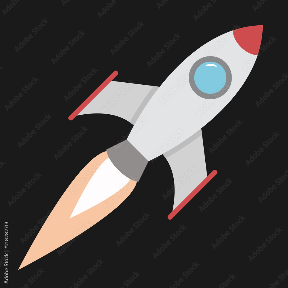Red Rocket Icon