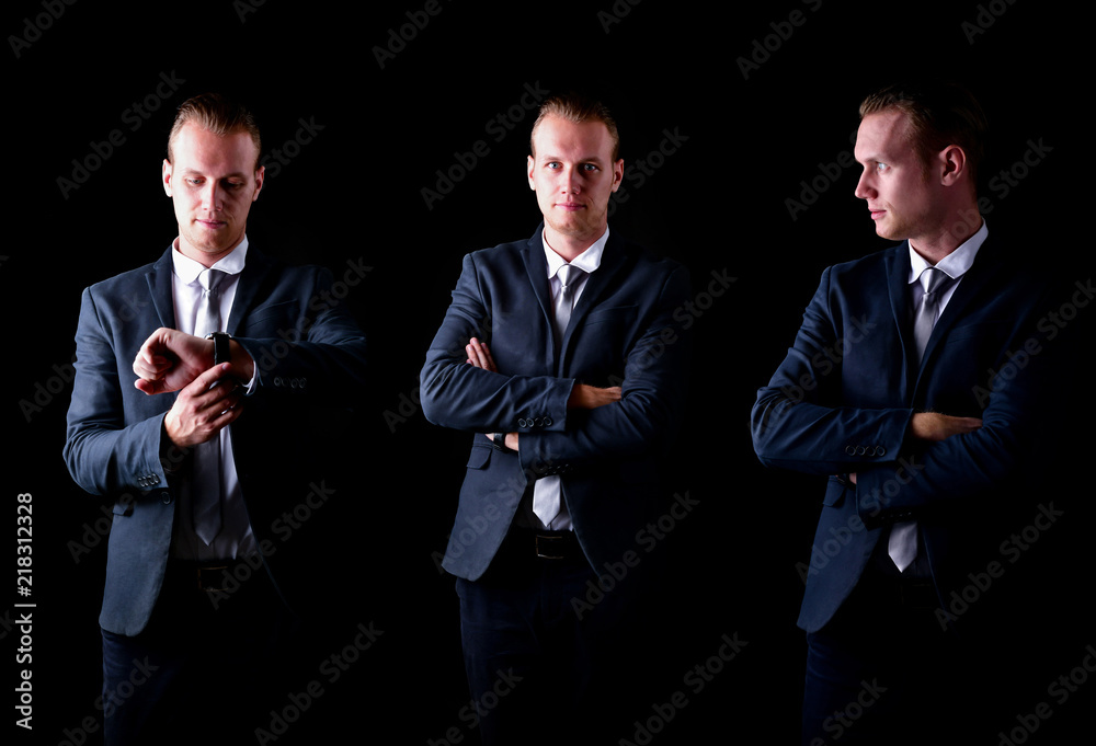 Concept business people. Businessman on the background. Businessmen ...