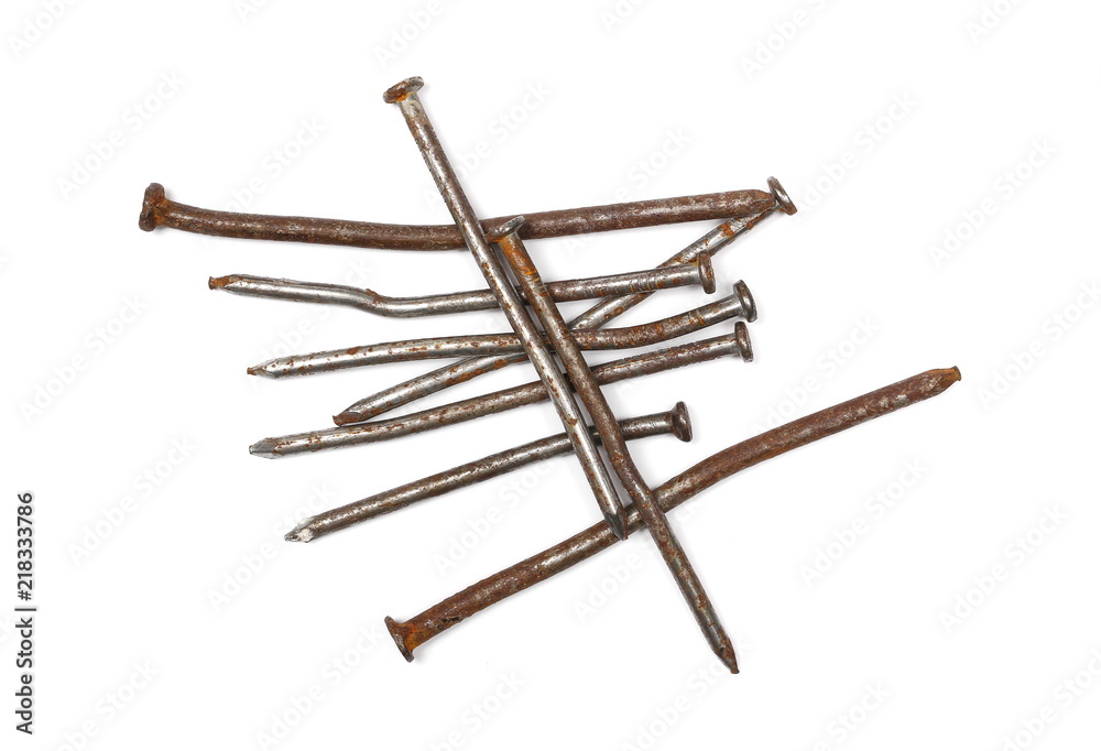 Rusty Metal Nails