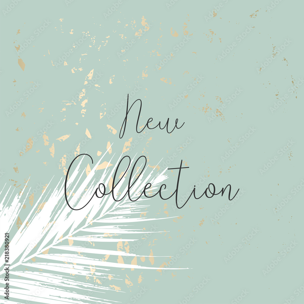 Worn Marble Gold and Pastel advertising background. Fashion artistic ...