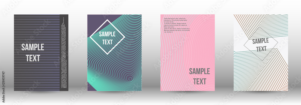 A modern cover design template. Stock Vector | Adobe Stock