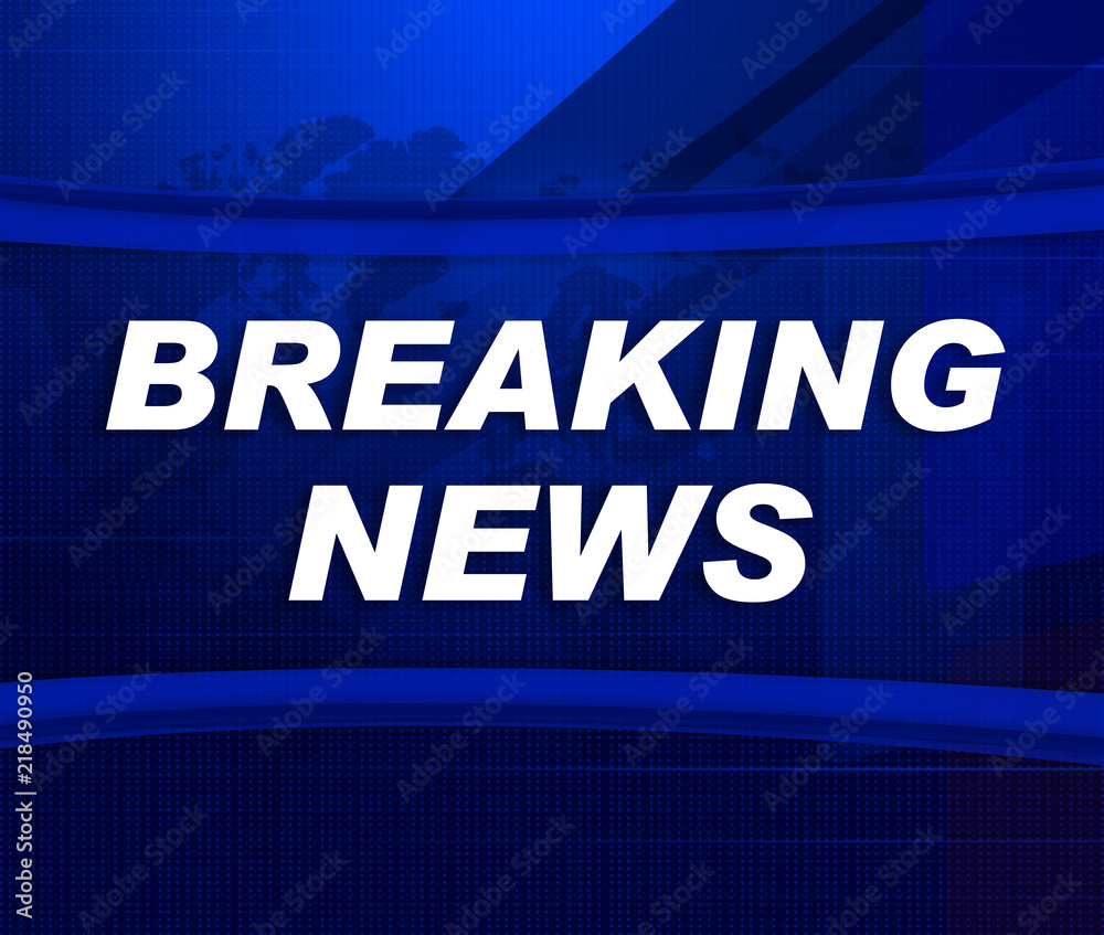 Breaking News Digital and Modern Graphics Background Stock Illustration ...