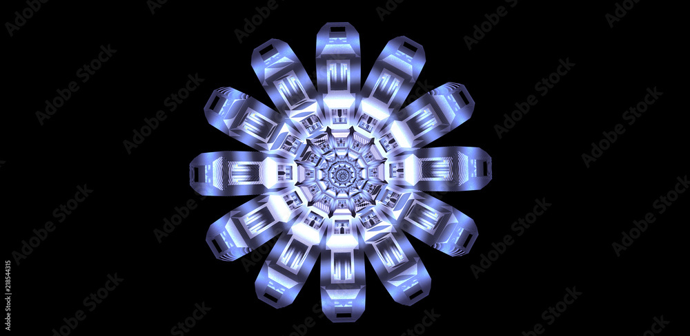 Dmt mushrooms alien trip spaceship entities and lights concept Stock ...