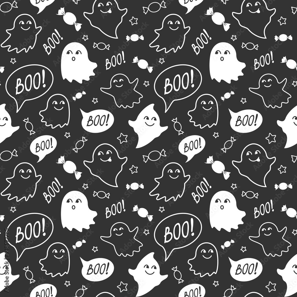 Ghost Background Cute