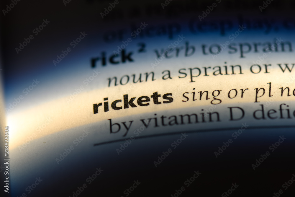 rickets Stock Photo | Adobe Stock
