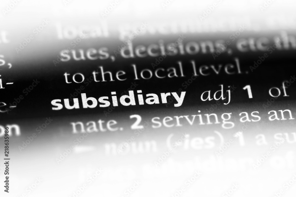 subsidiary Stock Photo | Adobe Stock