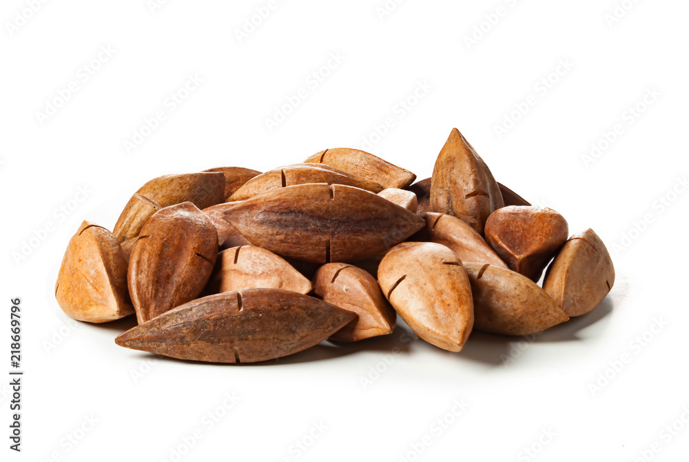 Canarium ovatum known as pili nuts from the Philippines Stock Photo ...
