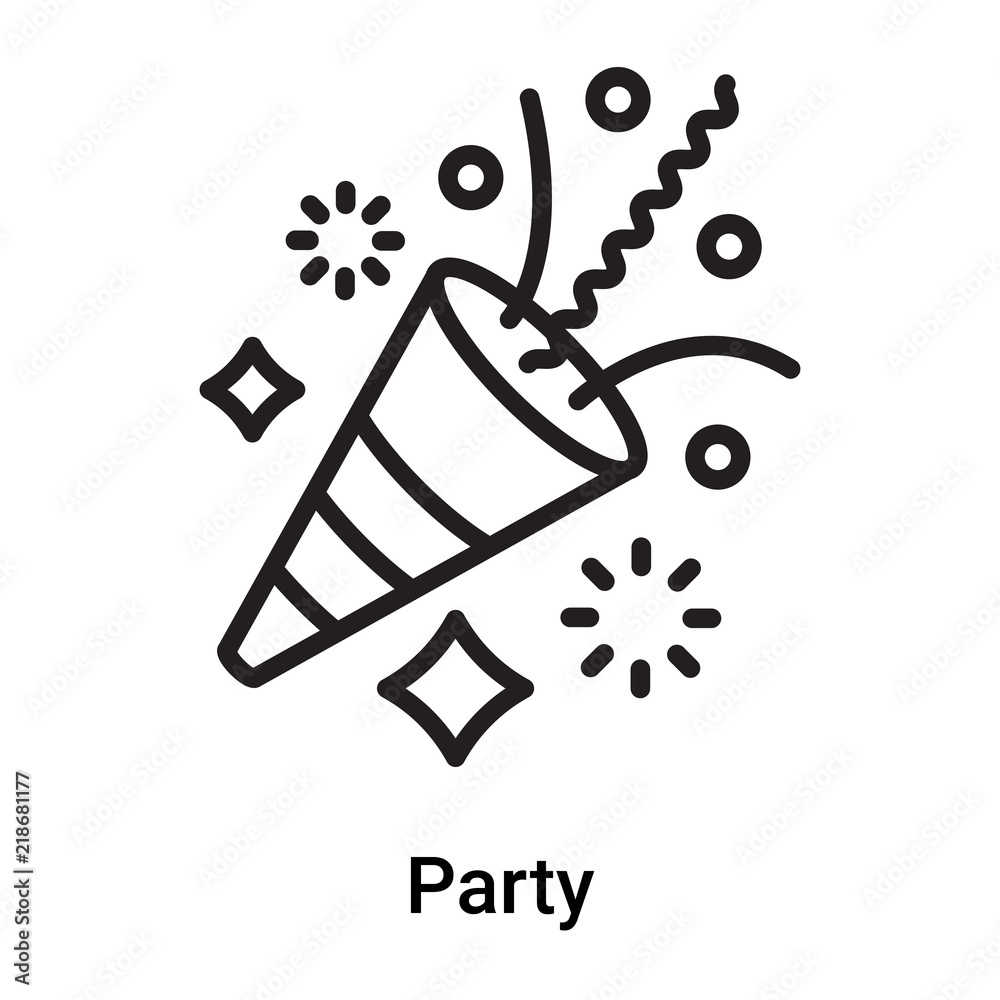 Party Icon Vector