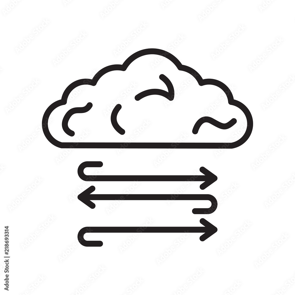 Pressure icon vector isolated on white background, Pressure sign Stock ...