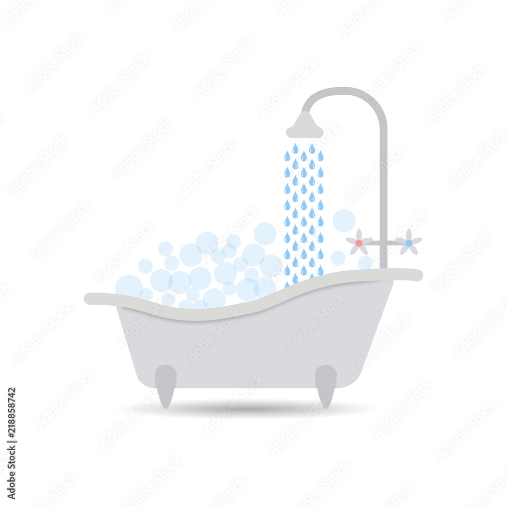 Bubble Bath Vector