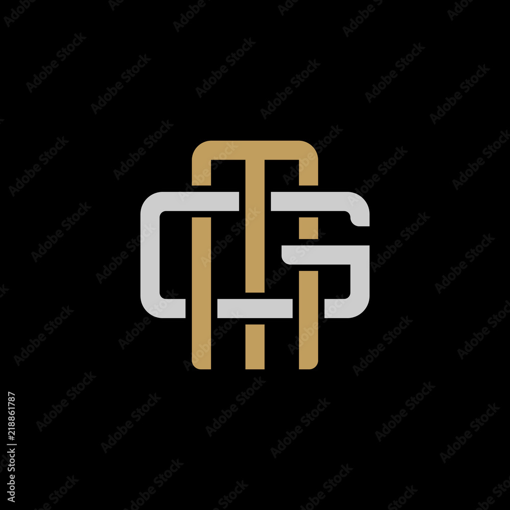 Initial letter G and M, GM, MG, overlapping interlock logo, monogram ...