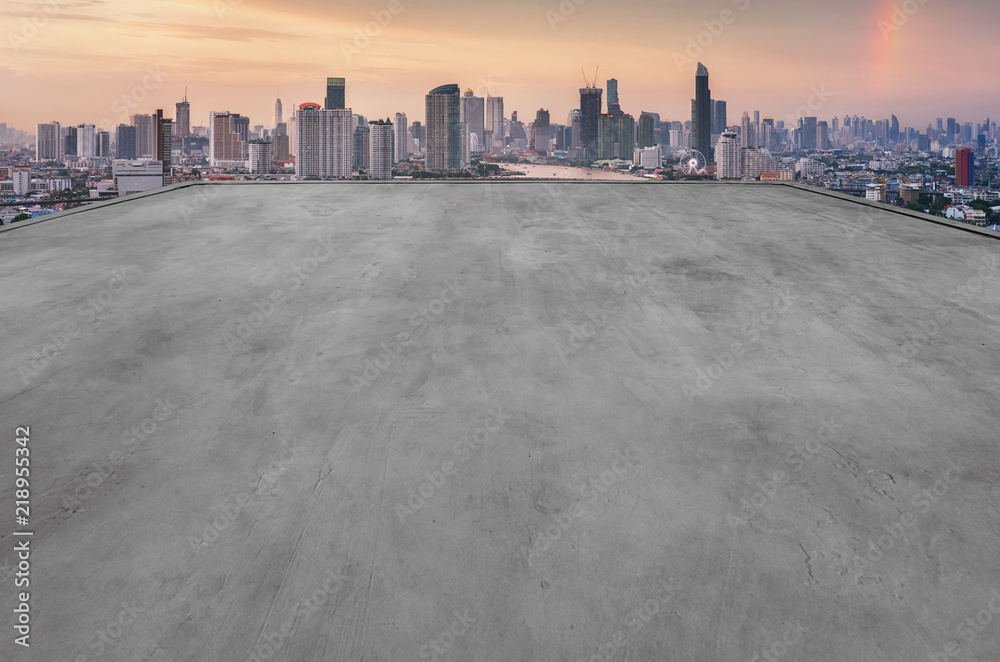 Rooftop of the building Stock Photo | Adobe Stock