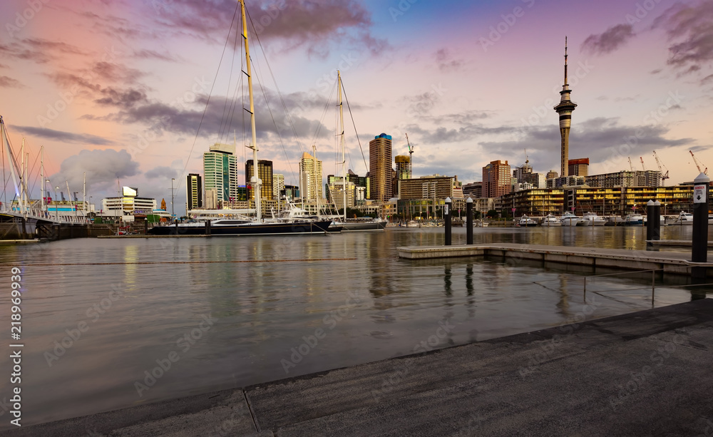 Beautiful of Panorama Auckland city central business district ...