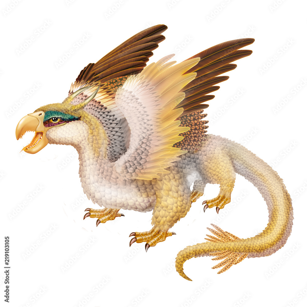dragon, aile, plume, mytique, reptiles, oiseau, jaune, aile ...