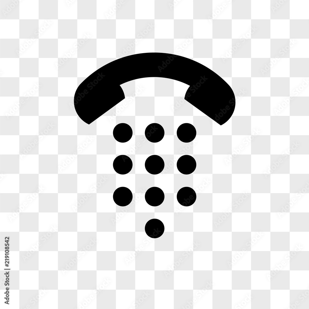 Telephone Icon Vector Transparent