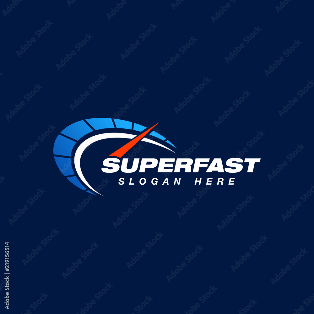 speed indicator vector logo design. speedometer icon symbol design ...