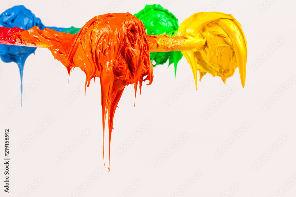 Color theory color the mother is yellow red and blue. yellow color ...