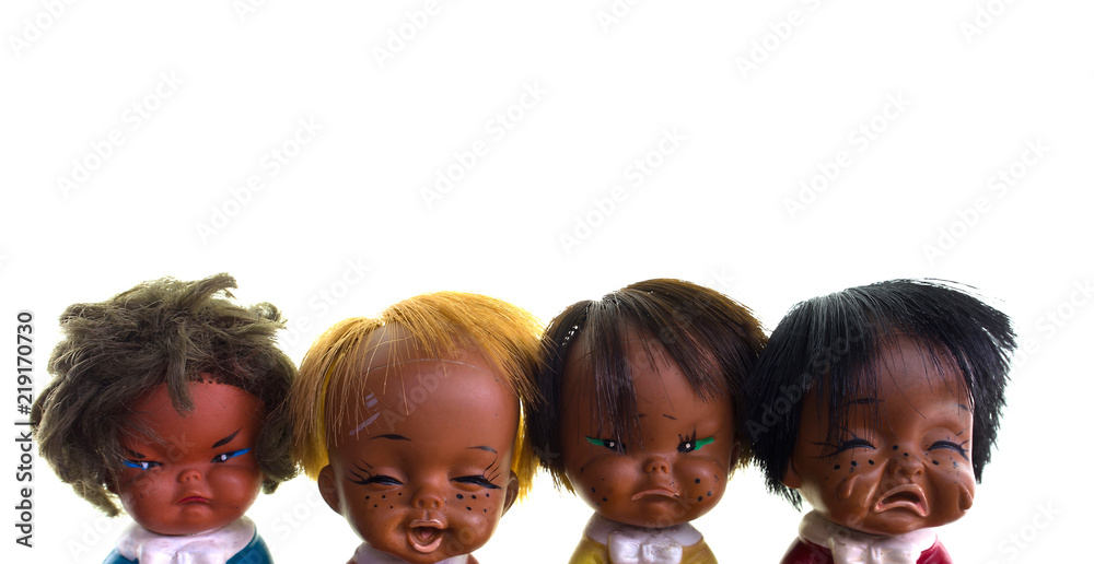 Group Of Crying Babies