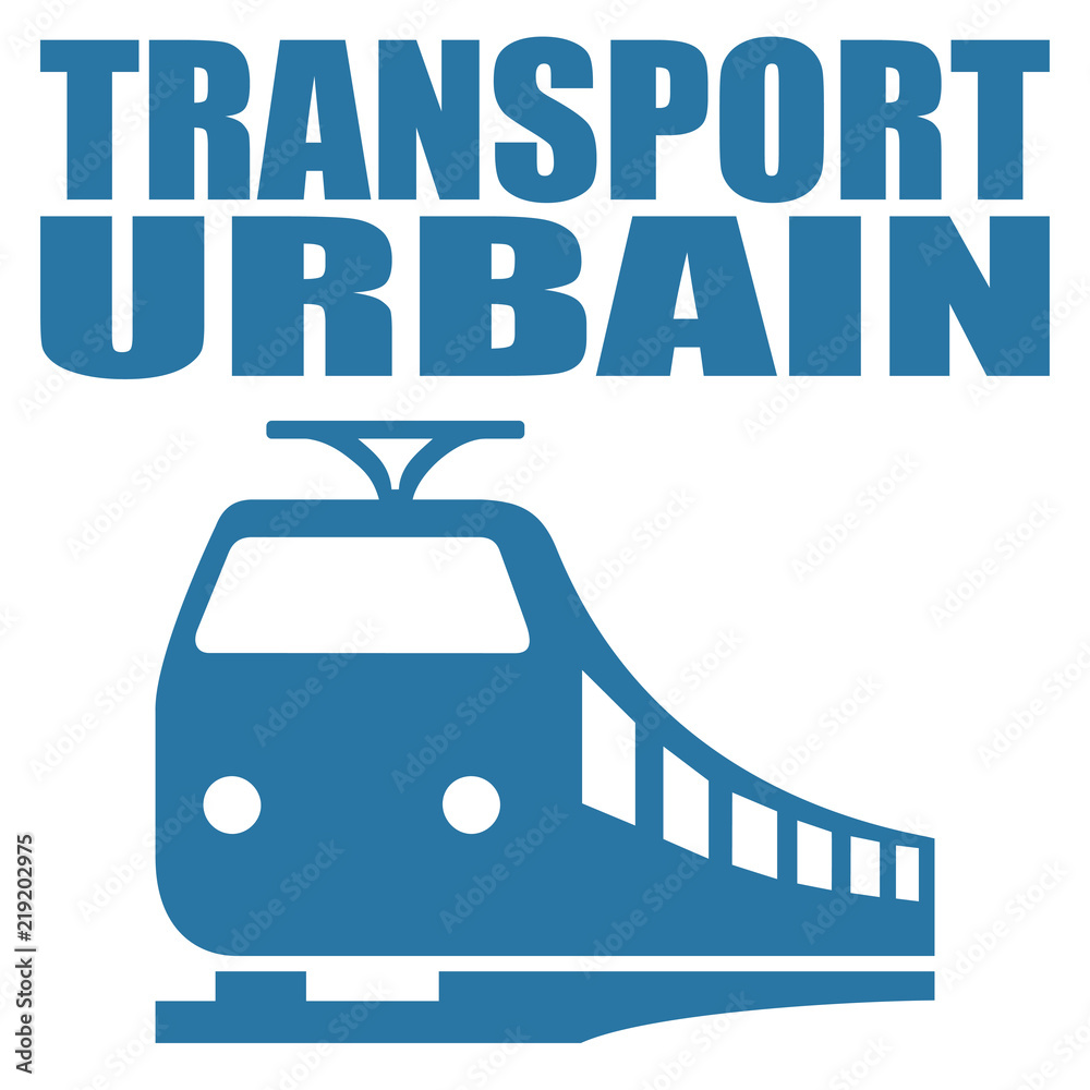 Logo tramway. Tram. Stock Vector | Adobe Stock