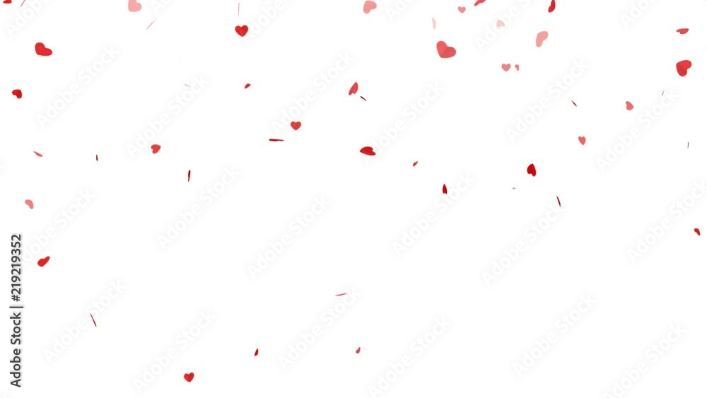 Falling Heart Background for wedding, invitation Falling hearts ...