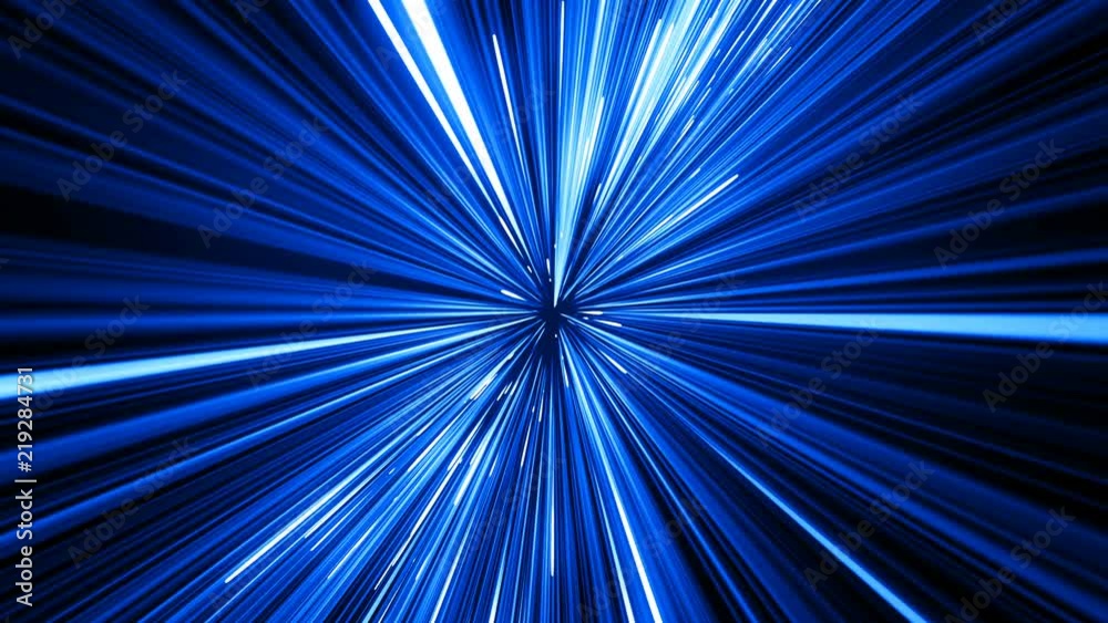 Vídeo do Stock: Abstract Hyperspace Jump in Universe With Spinning ...