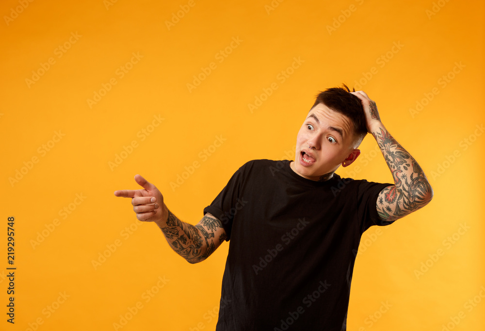 I won. Winning success happy man celebrating being a winner. Dynamic ...