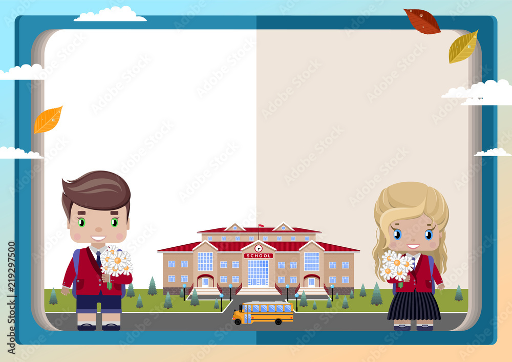 School Announcement Background