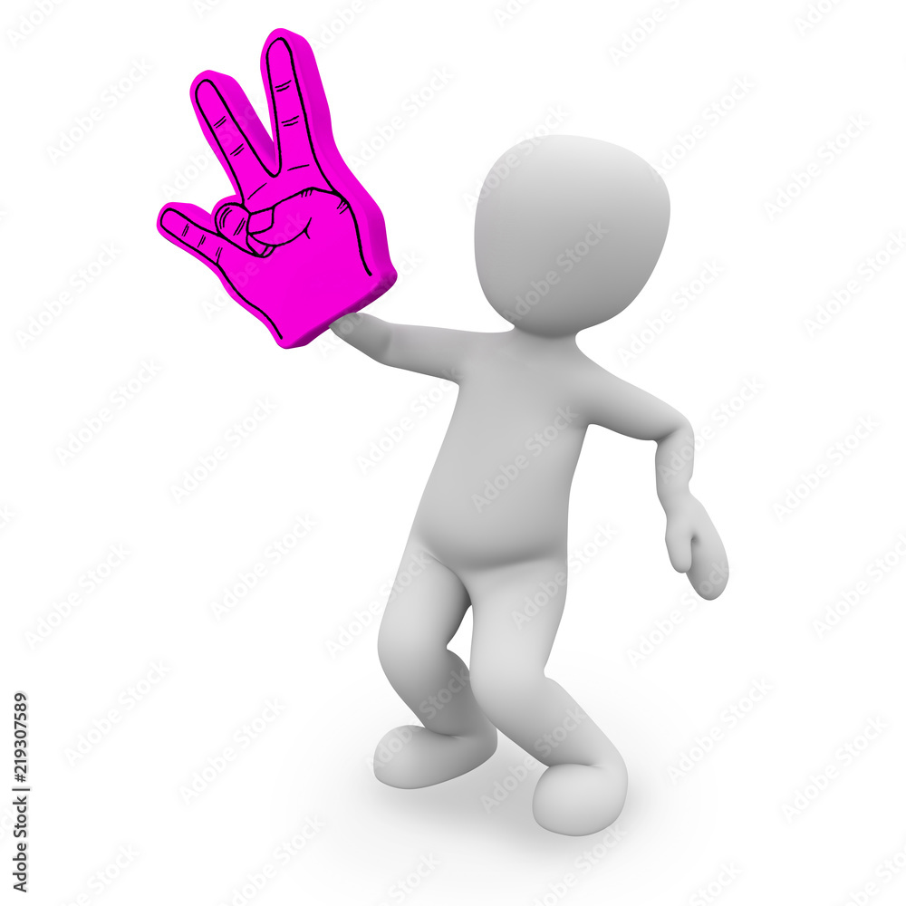 international hand signals in different colors Stock Illustration ...