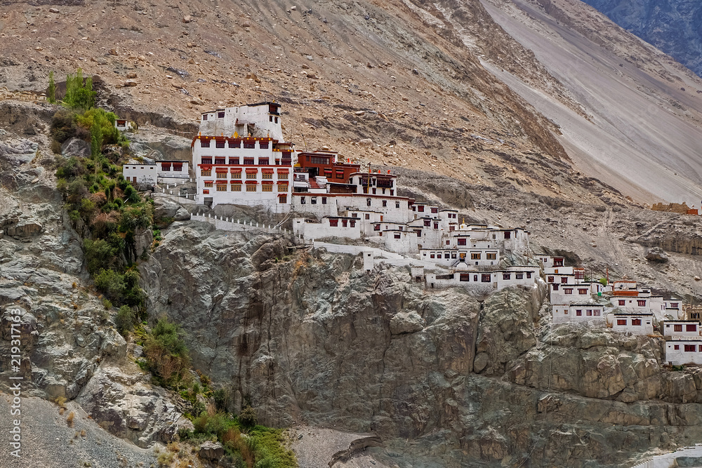 Diskit Monastery or Diskit Gompa is the oldest and largest Buddhist ...