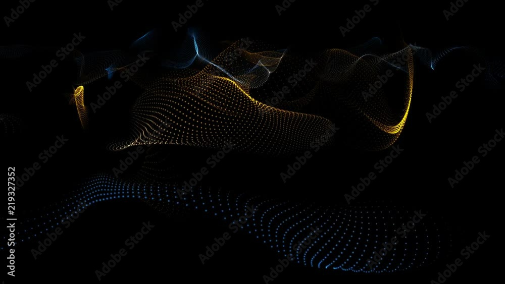 Abstract Particles Background Abstract animated background for motion ...