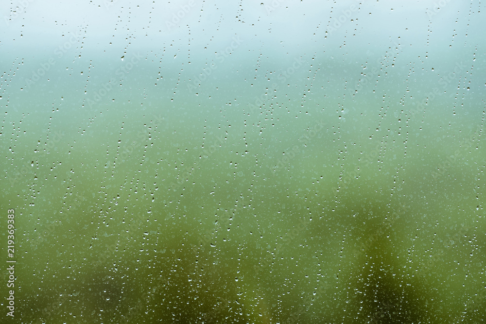 Green Clear Glass Texture