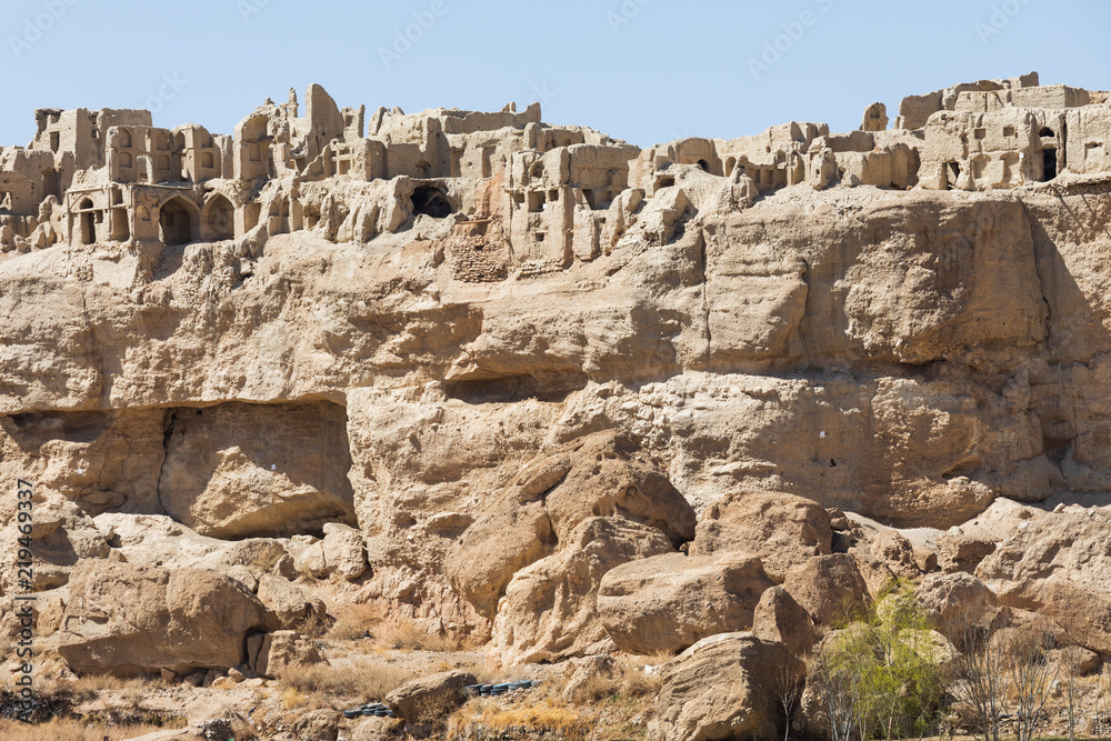 Islamic Republic of Iran, Fars Province, rural areas. Complex of ...