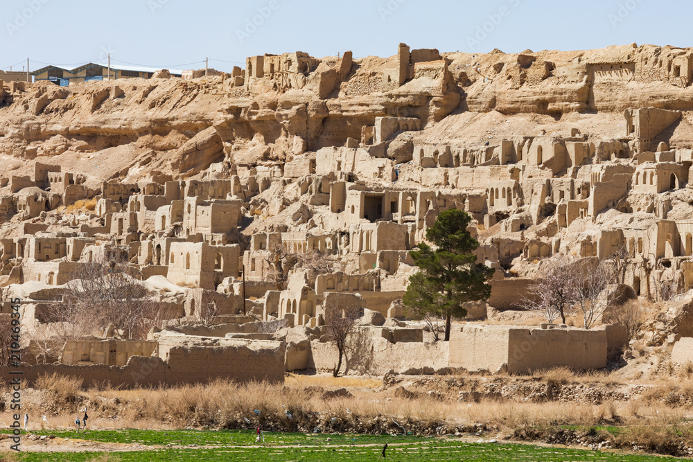 Islamic Republic of Iran, Fars Province, rural areas. Complex of ...