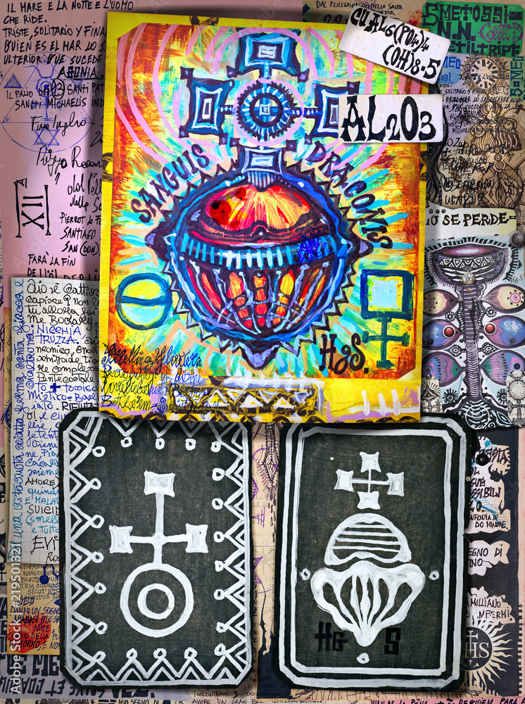 Elementi Di Simboli Alchemici