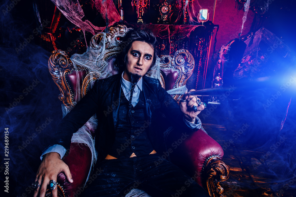 Evil King On Throne