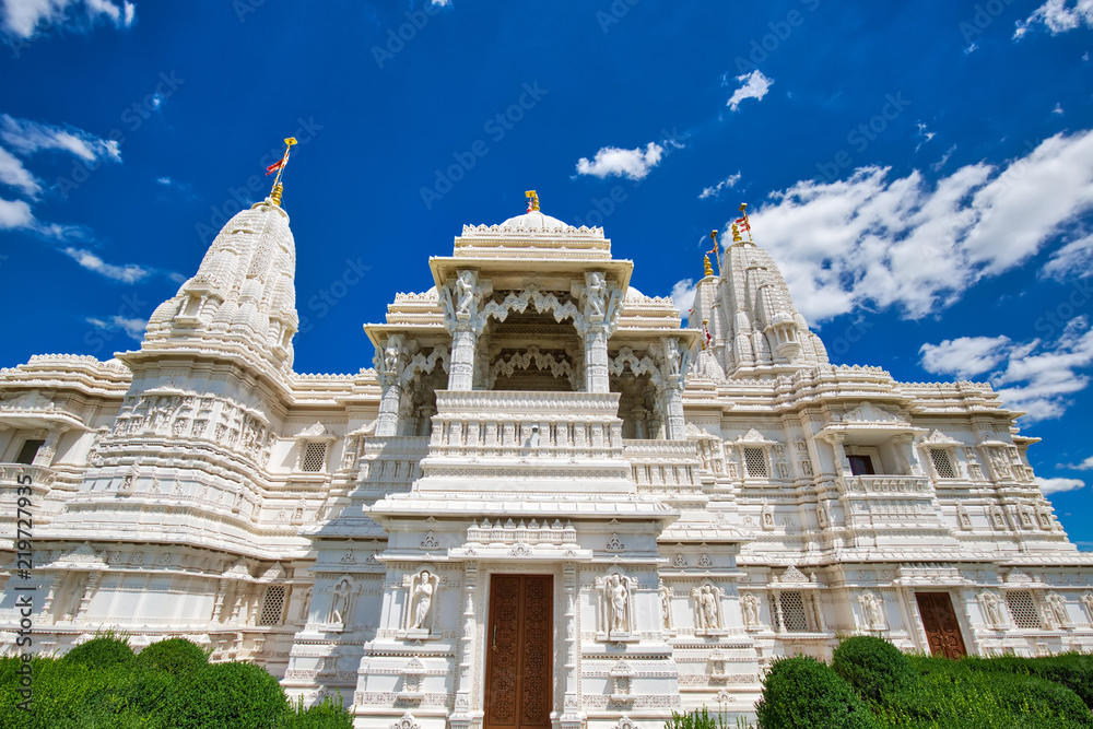 BAPS Shri Swaminarayan Mandir Hindu Temple in Toronto Stock Photo ...