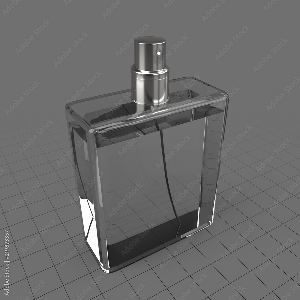 Perfume bottle without lid Stock 3D asset | Adobe Stock