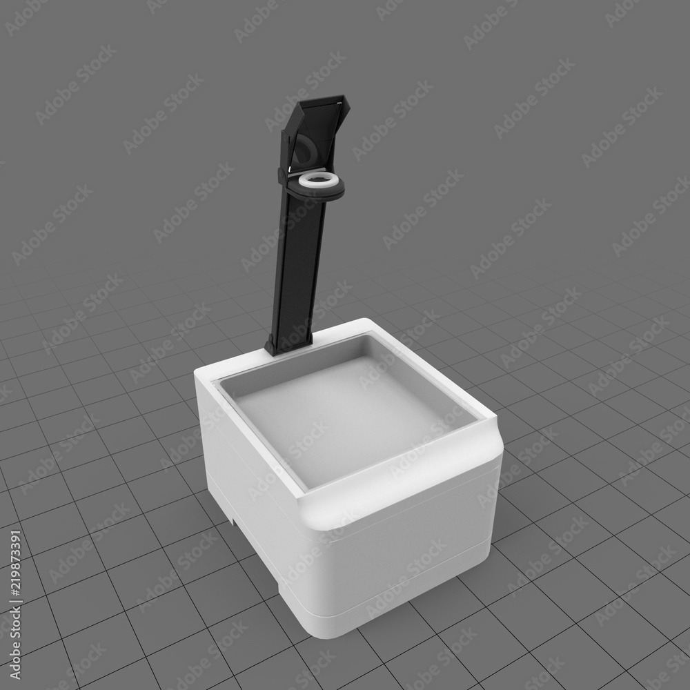 Overhead projector Stock 3D asset | Adobe Stock