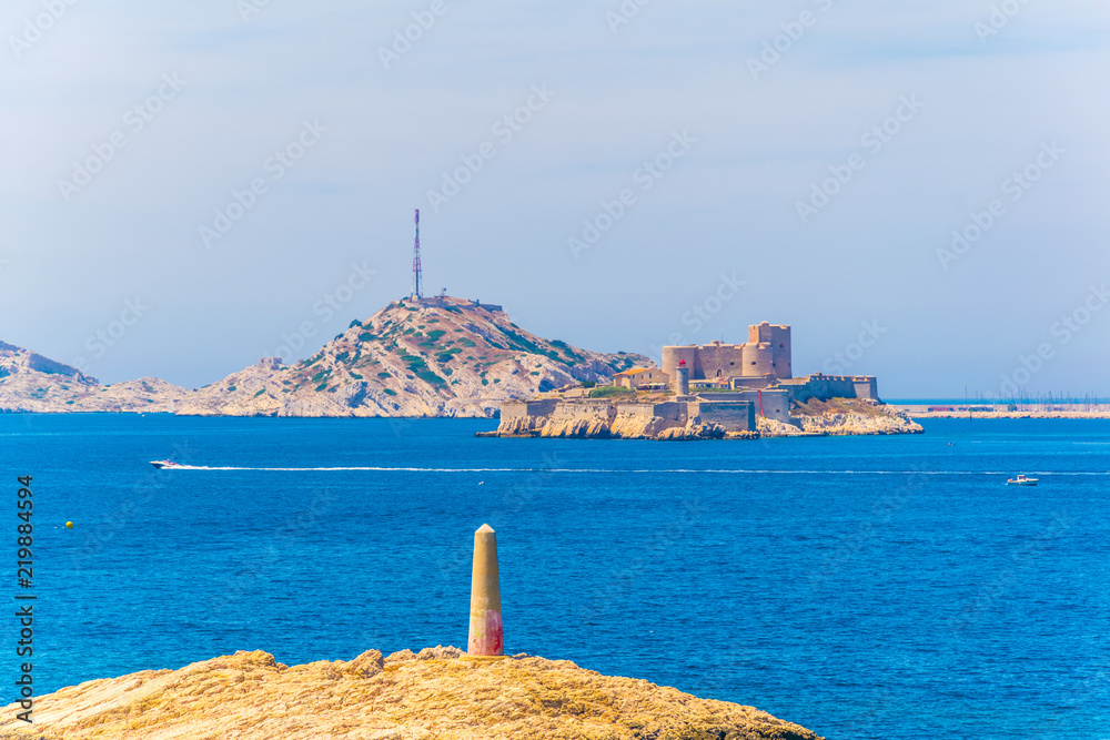 Chateau d'if prison where Alexander Dumas imprisoned count Monte Cristo ...