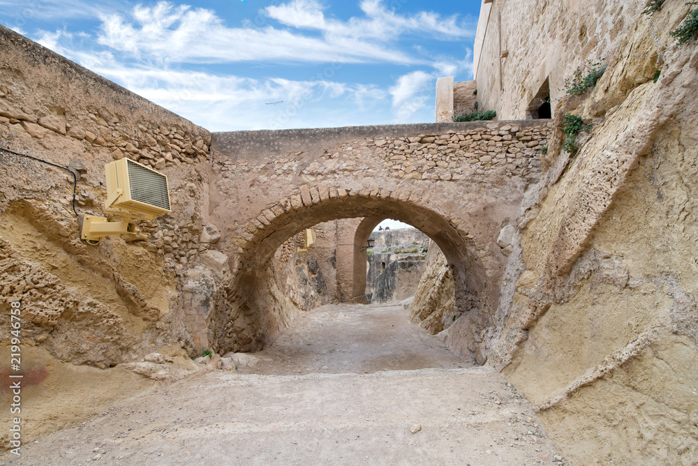 Ancient rock structure created at the time of Spanish conquistadors ...
