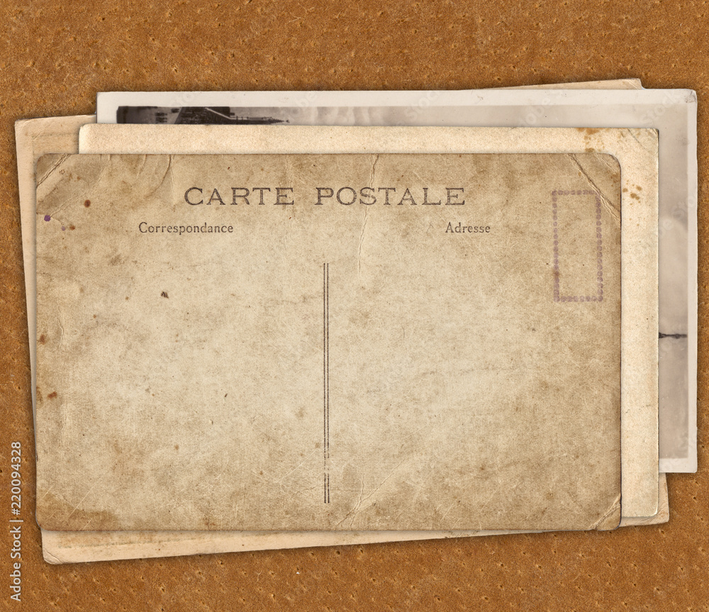 Vintage Postcard Texture