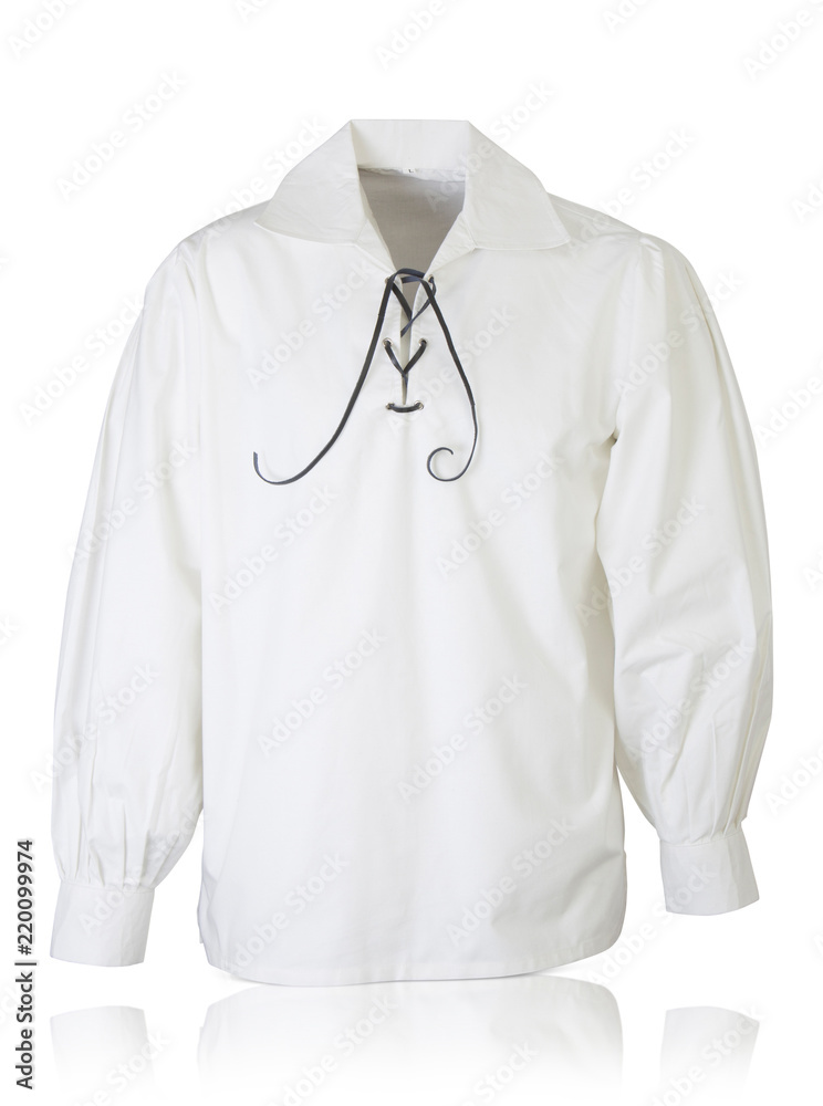 Elegant casual or formal use men white full sleeves t shirt and black ...