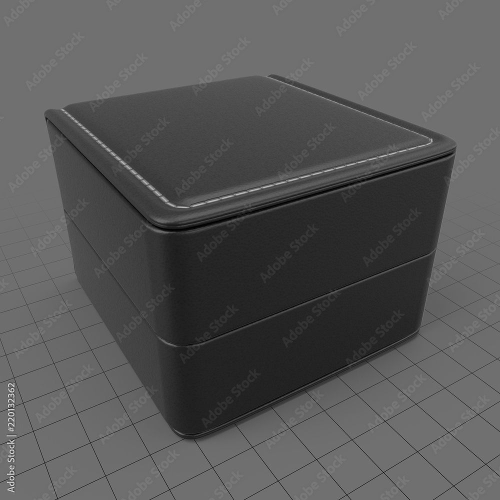 Watch box Stock 3D asset | Adobe Stock