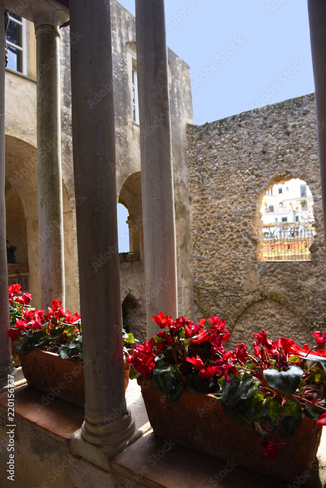 Ravello is high above the Amalfi Coast in Southern Italy. It is a ...